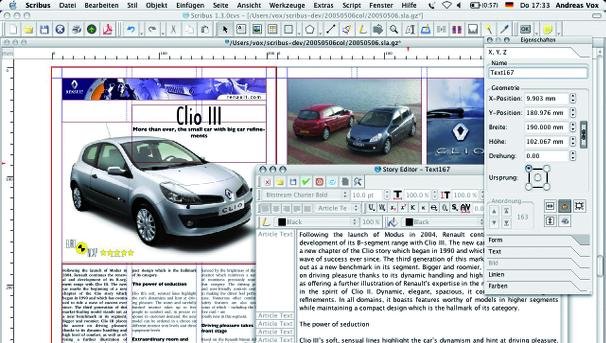 InDesign Alternative: Kostenloses Open-Source-Layoutprogramm Scribus