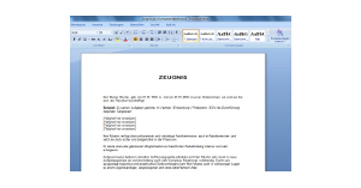 ARBEITSZEUGNIS-GENERATOR 1.0 KOSTENLOS DOWNLOADEN