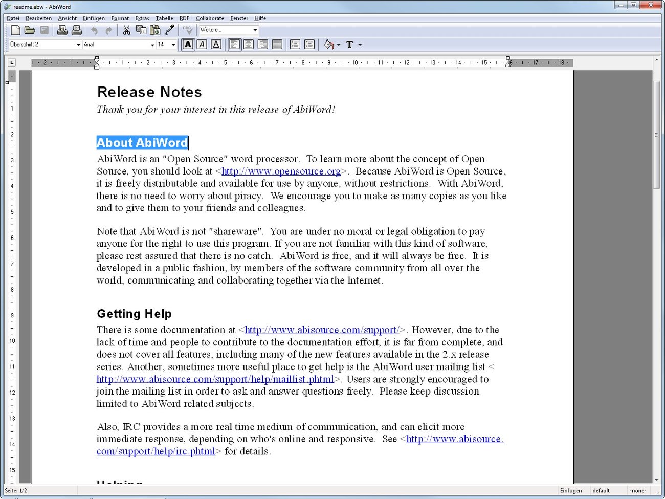 Word-Alternative: Die 3 besten kostenlosen Textverarbeitungen