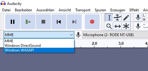 PC-Sound aufnehmen: Mit Audacity internes Audio mitschneiden