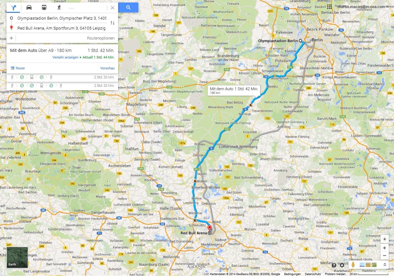 Google Maps: Routen berechnen im Browser – So geht’s