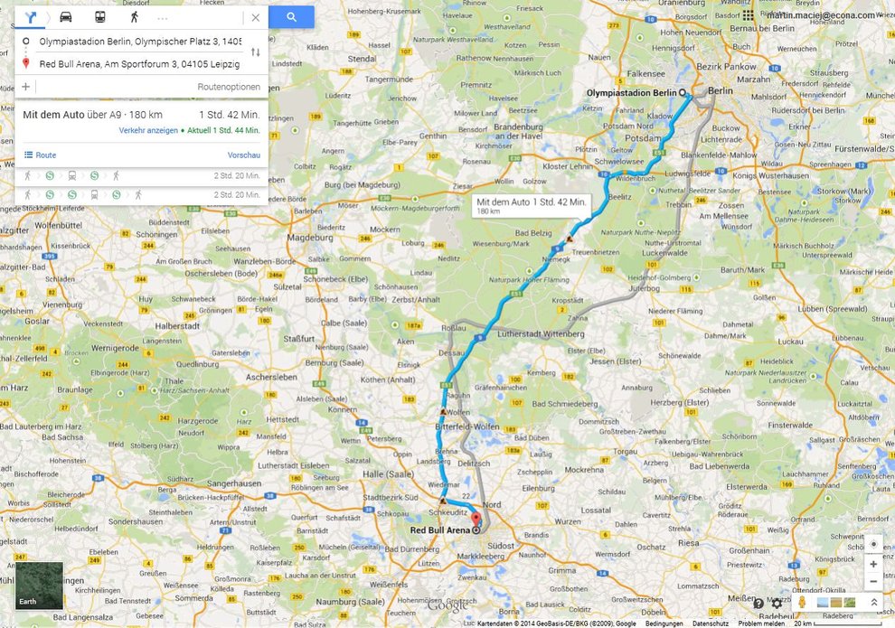 Google Maps: Routen berechnen im Browser – So geht’s