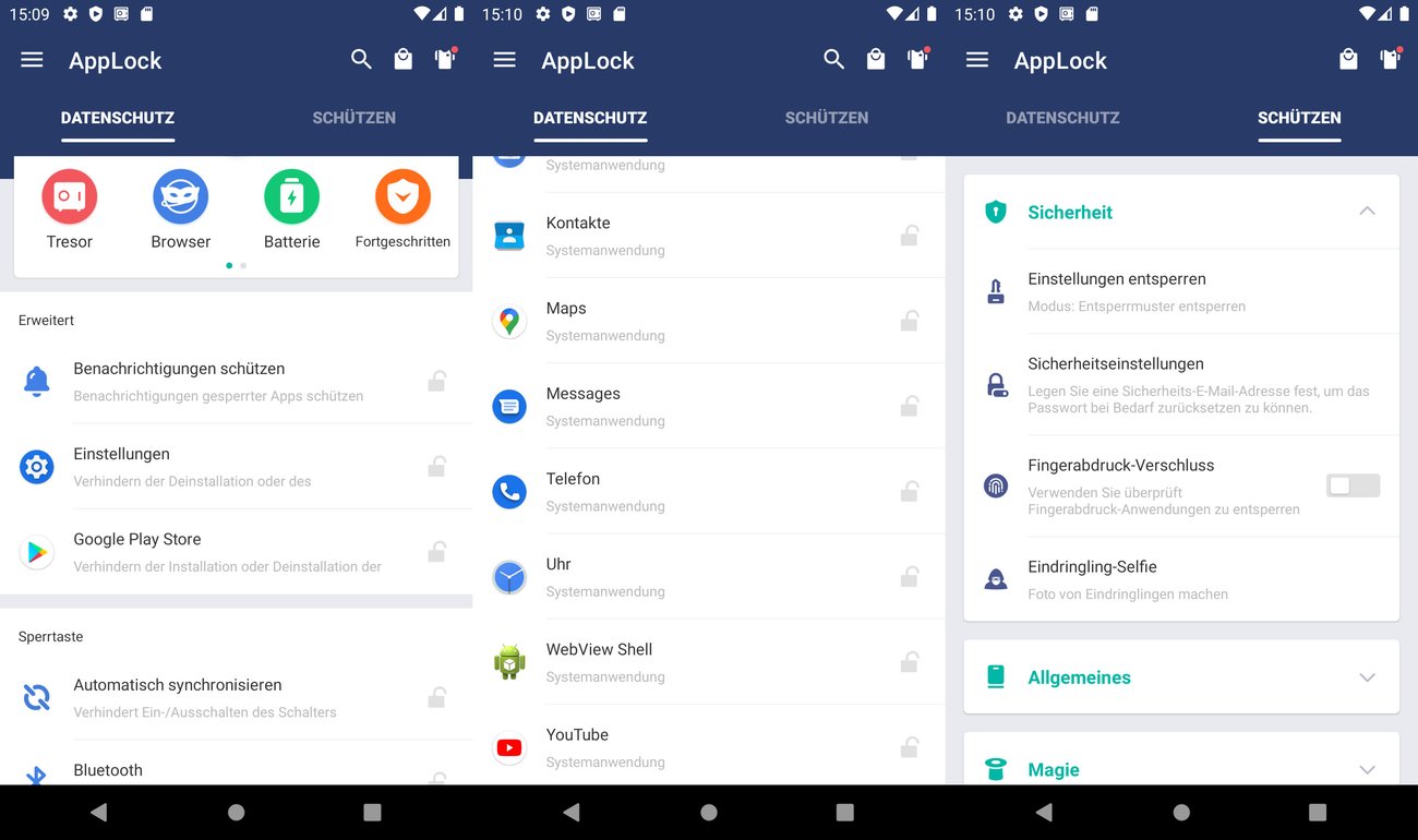 So kann man Apps sperren unter Android (mit PIN-Code)