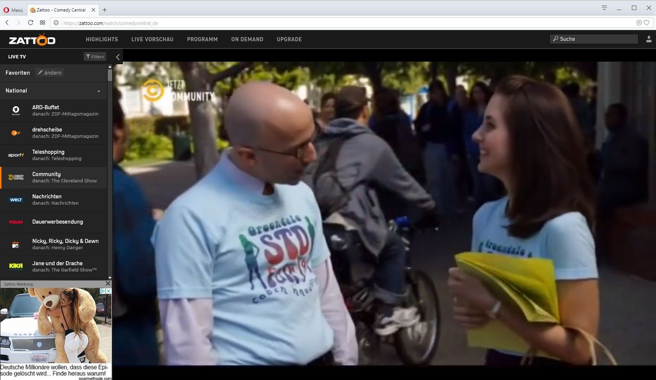 Comedy Central Live-Stream – kostenlos und legal