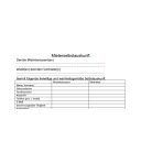 Mieter Selbstauskunft Formular Download