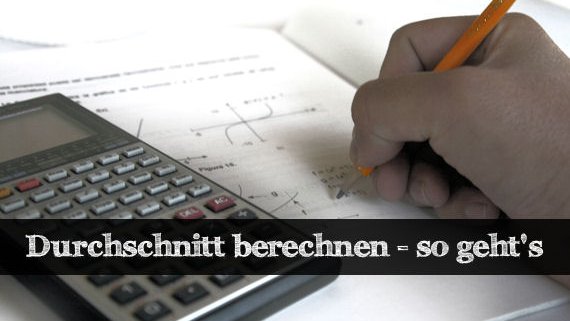 Einen Durchschnitt berechnen - Der Mittelwert