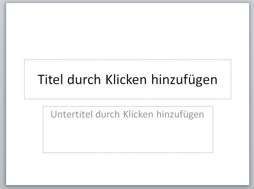 Das PowerPoint Hochformat einrichten - Officelösung