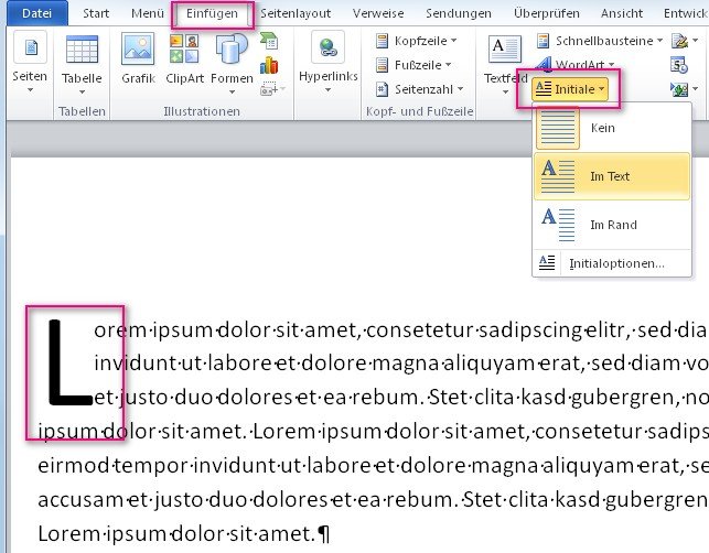 Praxistipp: In Word Kapitälchen erzeugen