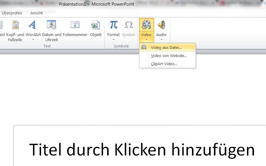 Video In PowerPoint Einf gen So Gehts 