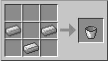 Minecraft: Eimer craften und benutzen - So gehts