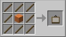Minecraft: Rahmen craften (Rezept) - So gehts