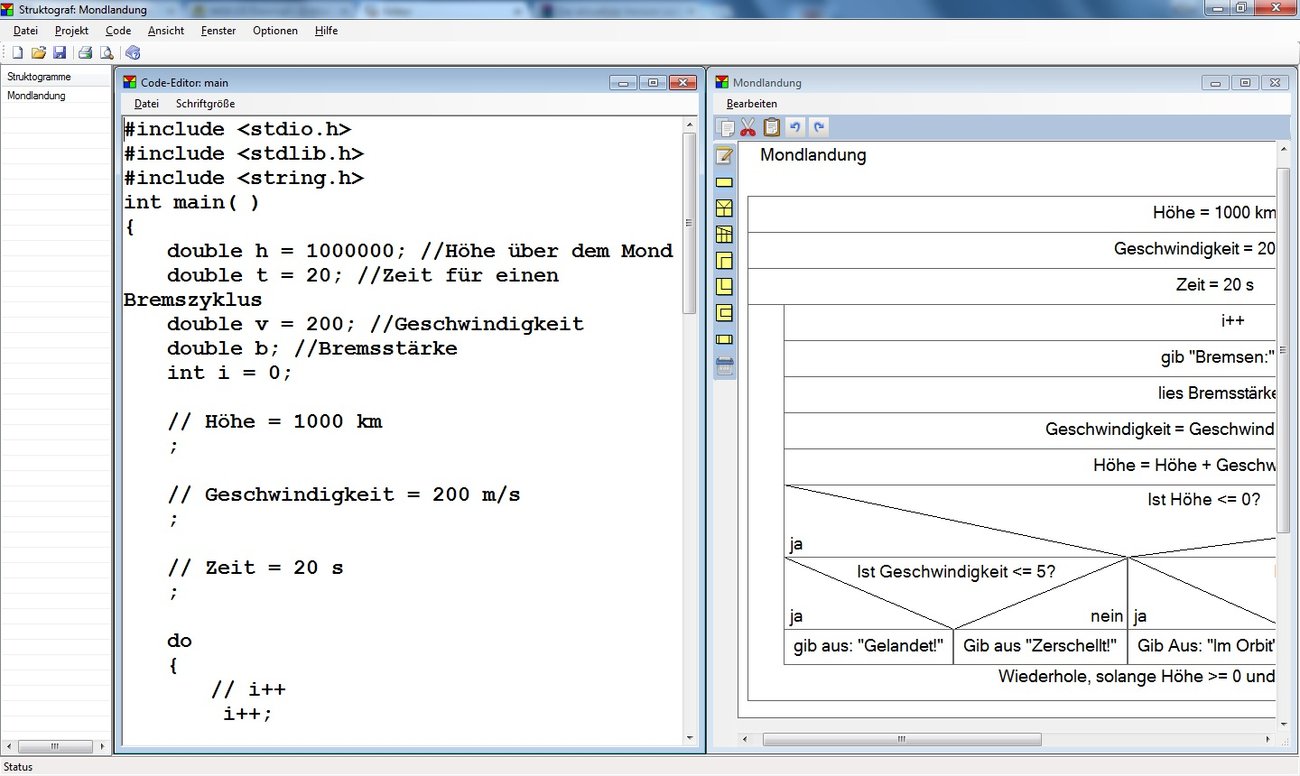 Struktogramm-Editor: Hier findet ihr das passende Tool
