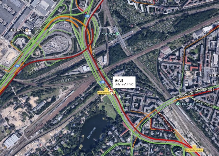 Stilvolle Google Maps Verkehr Fotosnull