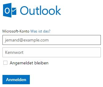 Outlook: anmelden – so gehts