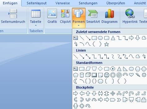 Pfeil in Word einfügen: so geht's