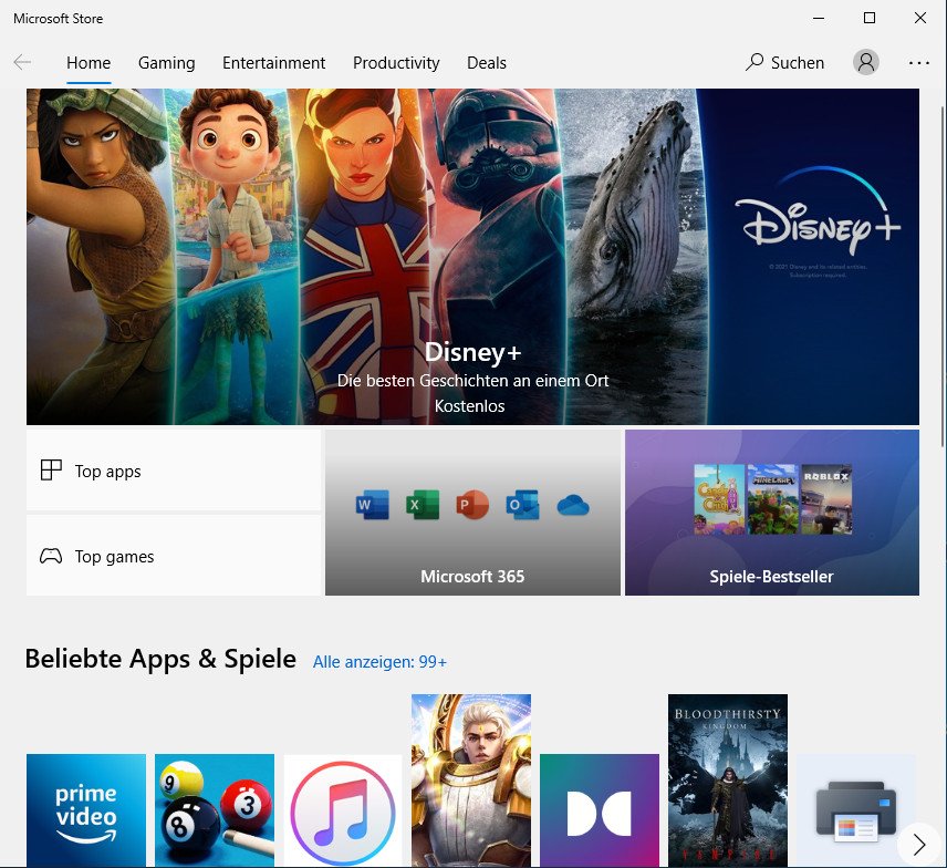Was ist der „Microsoft Store“ in Windows 11/10/8?