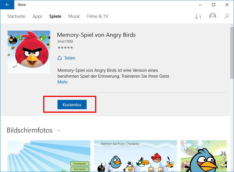 Windows 10 Store: Apps installieren und deinstallieren