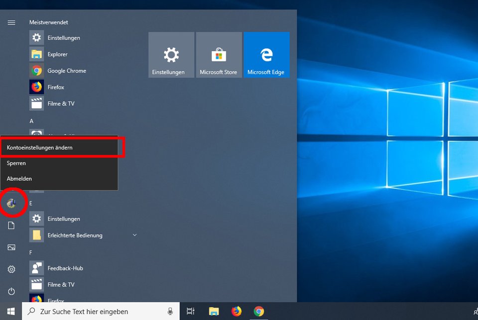 Windows 10: Profilbild ändern – Anleitung