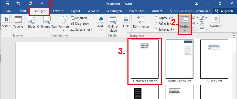Word: Text & Textfeld drehen – so geht's