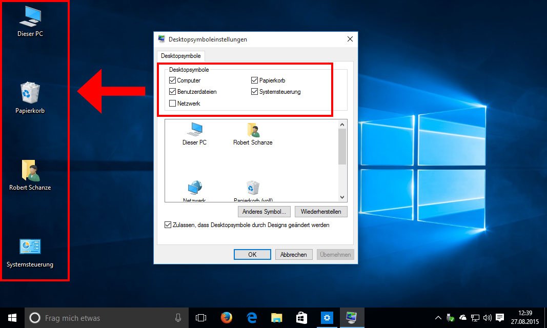 Windows 10/11: Desktop & Desktopsymbole anzeigen – so geht's
