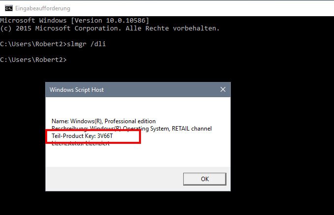 Windows 11 und 10: Product-Key auslesen – so geht's