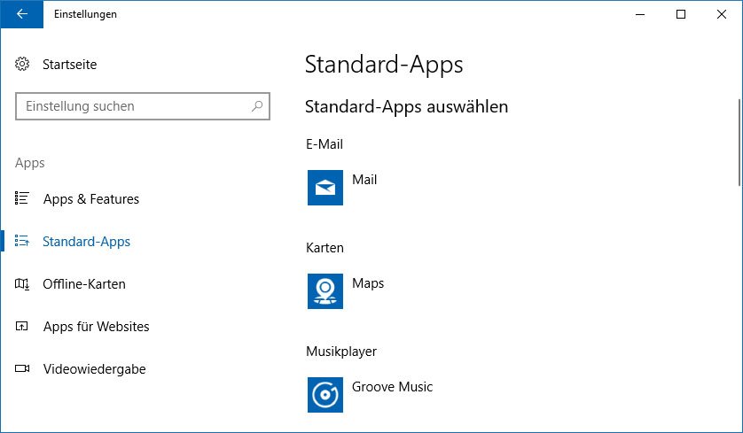 Windows 10, 8 und 7: Standard-Programme & -Apps ändern – so geht's