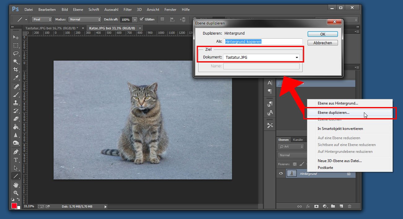 Photoshop: Bild einfügen – So geht's