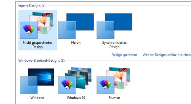 Windows 10: Design ändern – So geht's