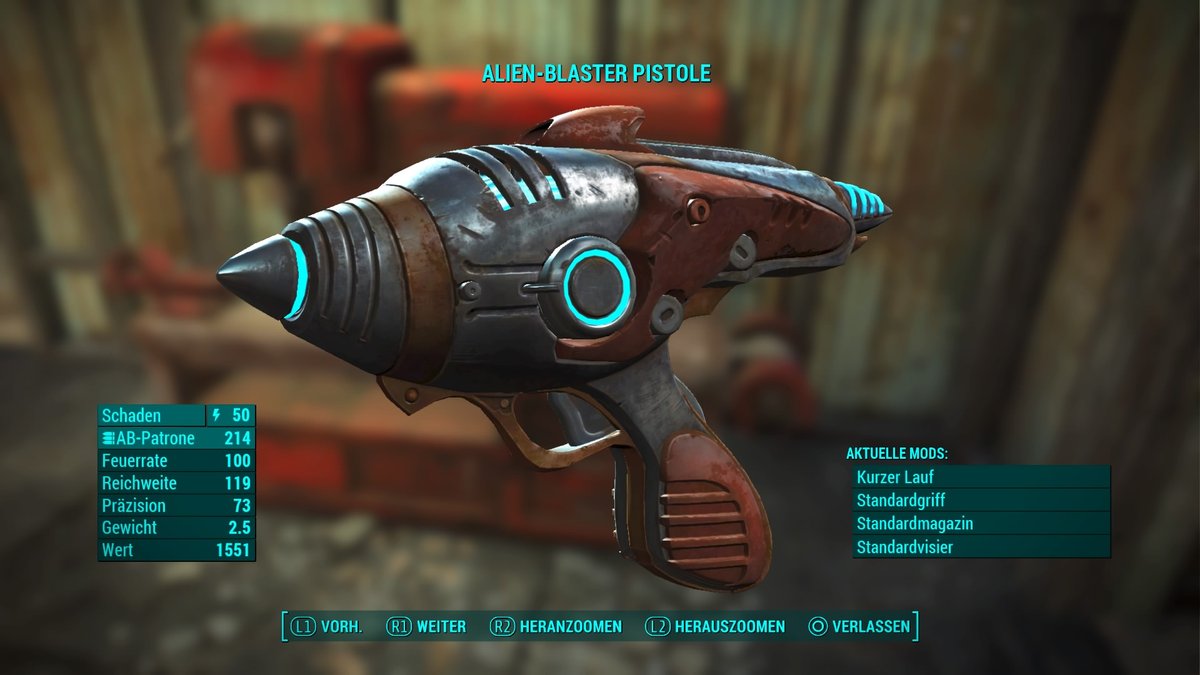 Fallout 4: Alien-Blaster Pistole - Fundort der einzigartigen Waffe im Video