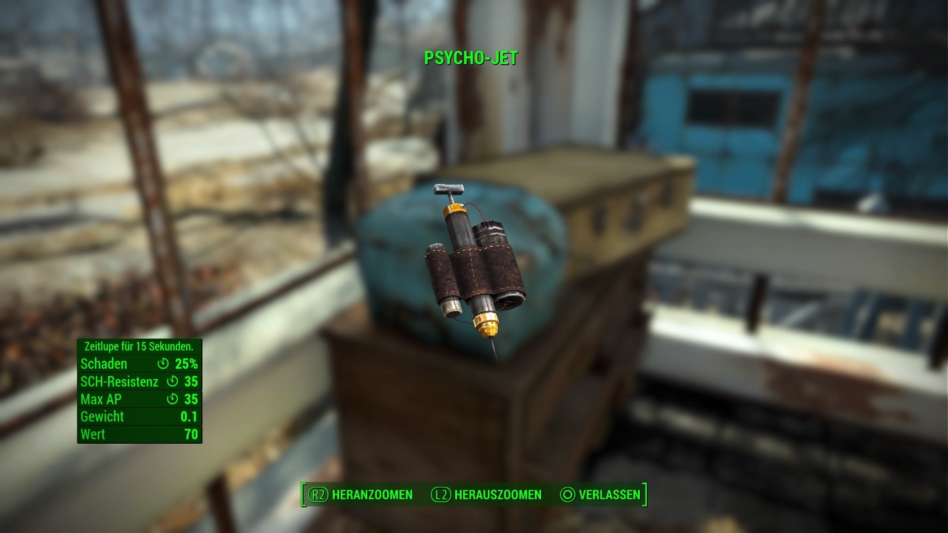 Alkohol- und Drogenabhängigkeit in Fallout 4 heilen