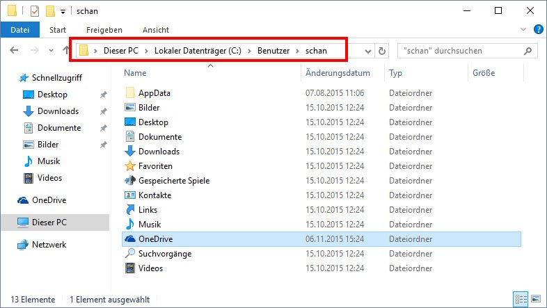 Windows 10: OneDrive-Ordner verschieben – So geht's