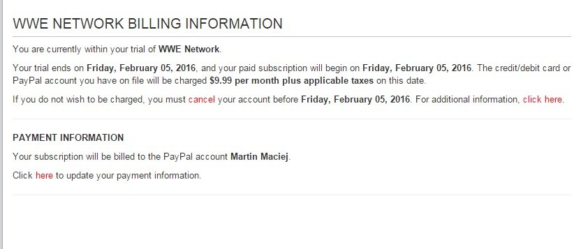 WWE Network kündigen