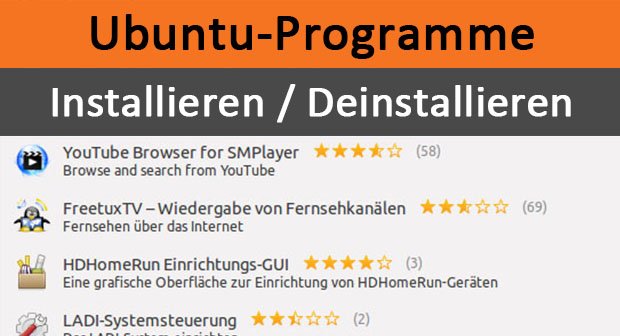 Ubuntu: Programme installieren und deinstallieren – Anleitung