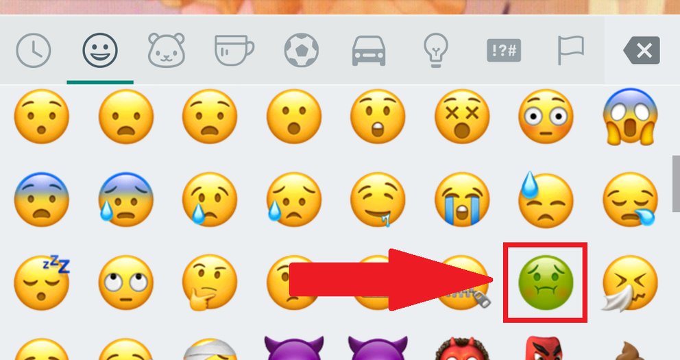 Kotz-Smiley für WhatsApp ist da: So könnt ihr den Smiley versenden