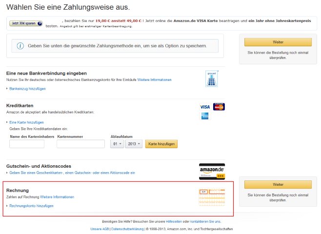 Amazon Zahlungsmethoden: Welche gibt es und verwaltet man sie?