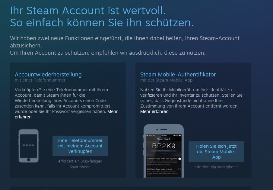 Steam-Mobile-Authenticator aktivieren und nutzen - so geht's