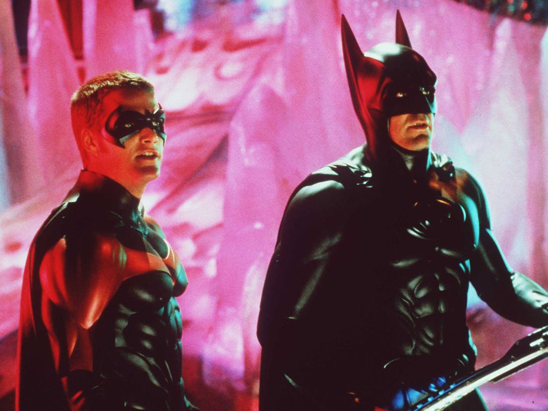 George Clooney Batman Et Robin Channel George Clooney's Caped Crusader