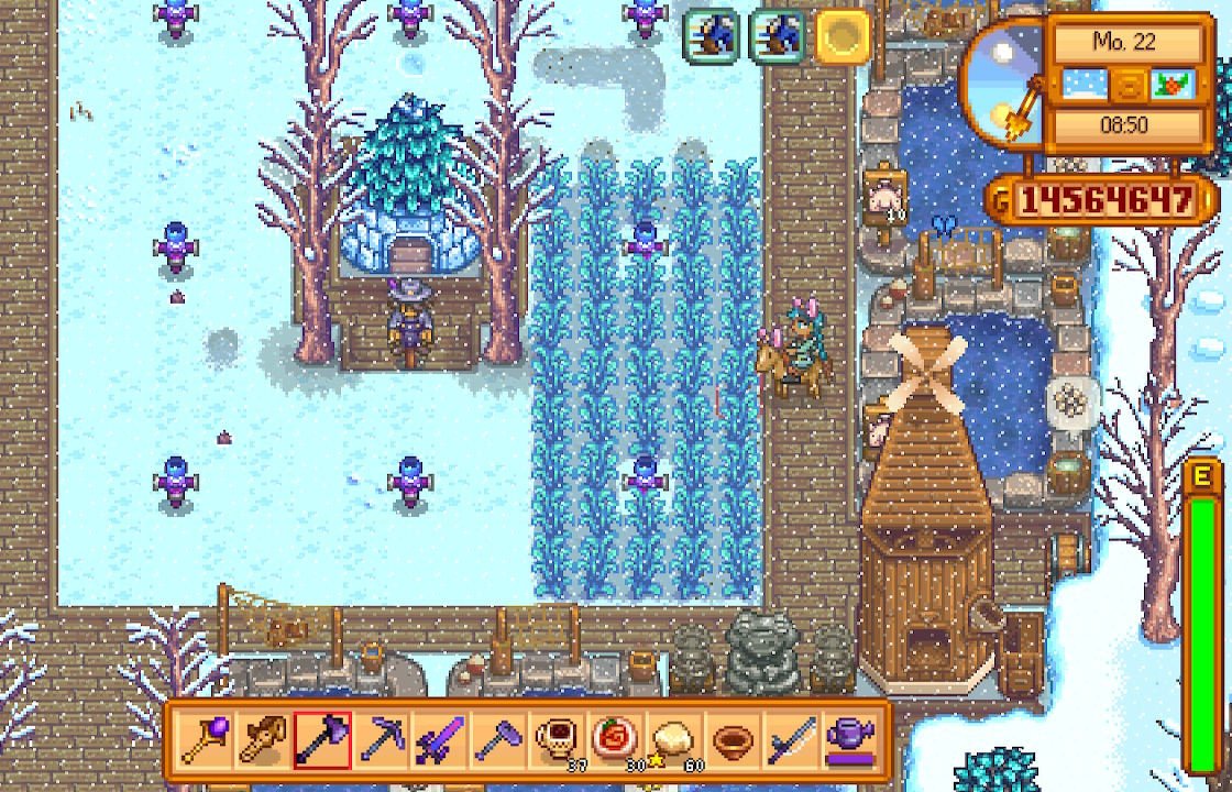 Stardew Valley Tipps: Was man im Winter tun kann!