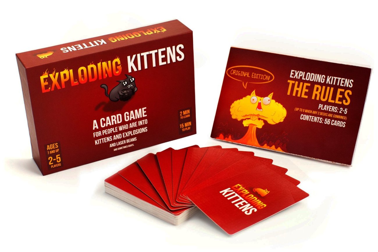 Exploding Kittens: Regeln des Kickstarter-Hypes