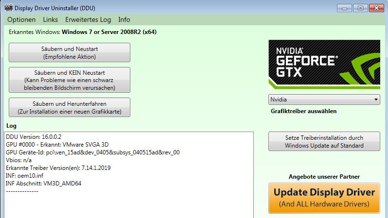 Display Driver Uninstaller (DDU) Download: Grafiktreiber sauber ...