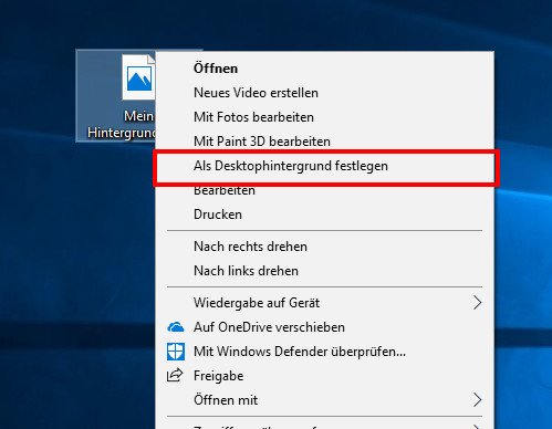 Windows 10: Hintergrundbild ändern – so geht's