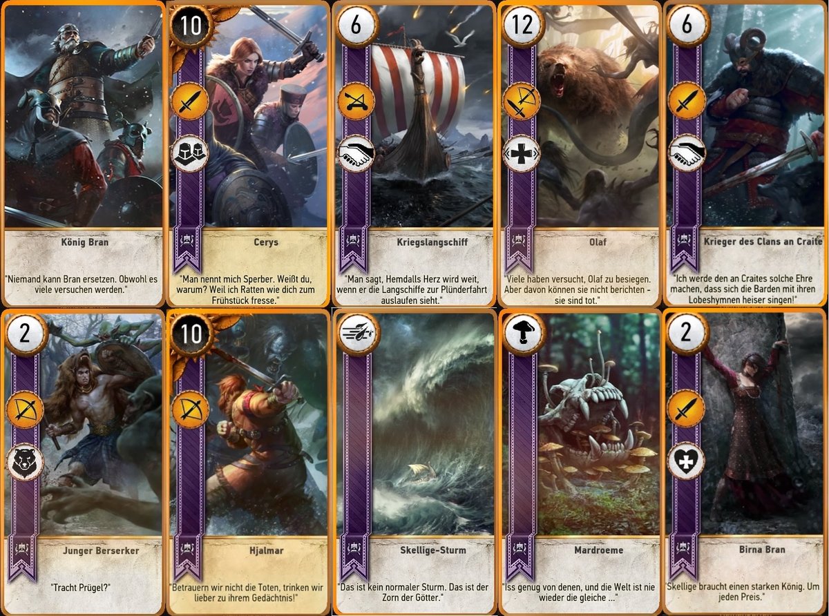 The Witcher 3 - Blood and Wine: Skellige Gwint-Karten - Fundorte und ...