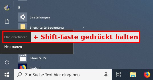 Windows 10/11 richtig herunterfahren – so geht's