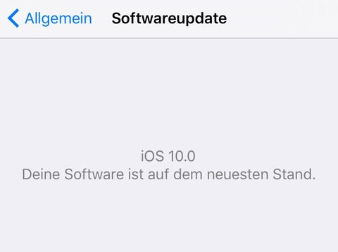 iOS 10: Download und Installation, so gehts