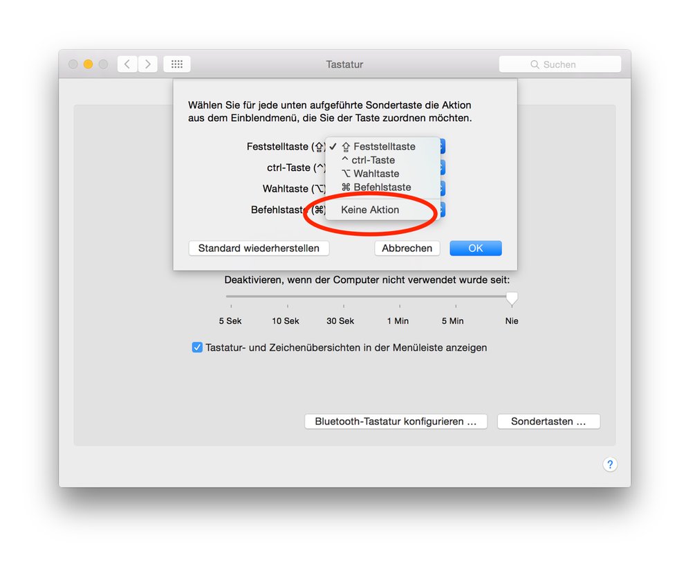 Feststelltaste am Mac deaktivieren: So wird’s gemacht… (Tipp)