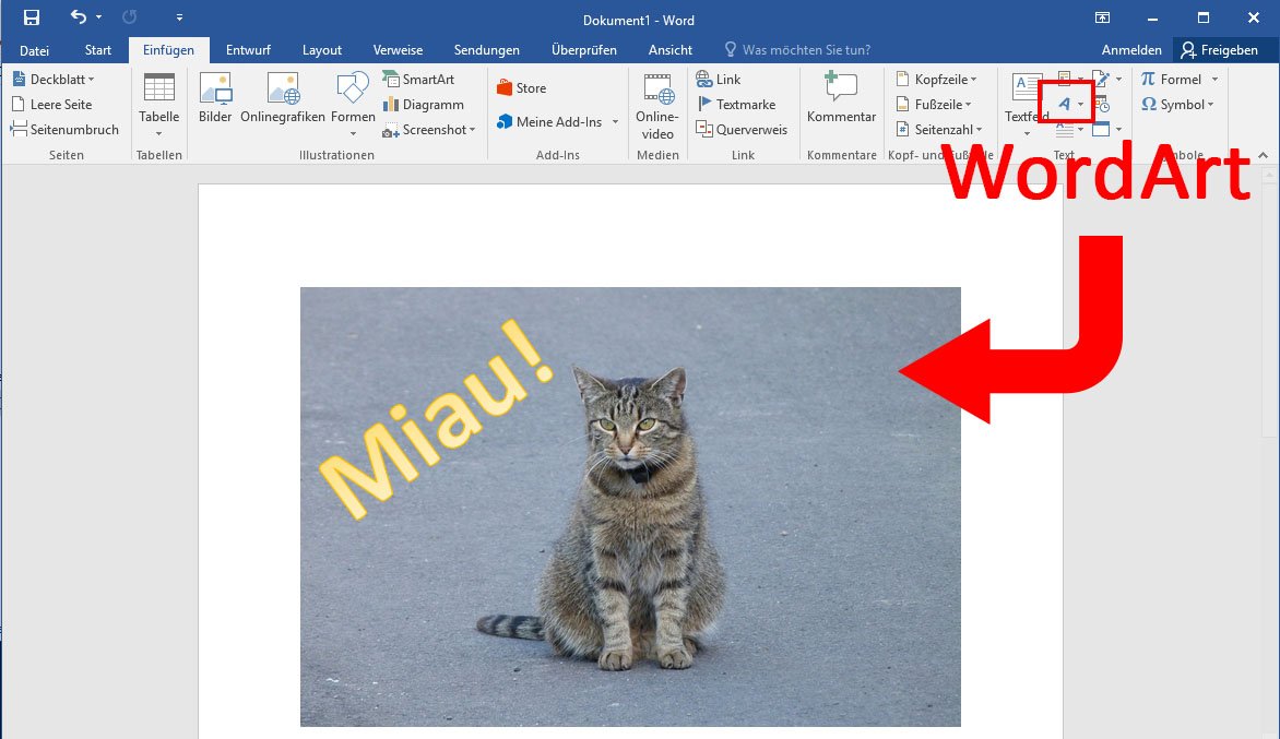 Text in Bild einfügen – so geht's
