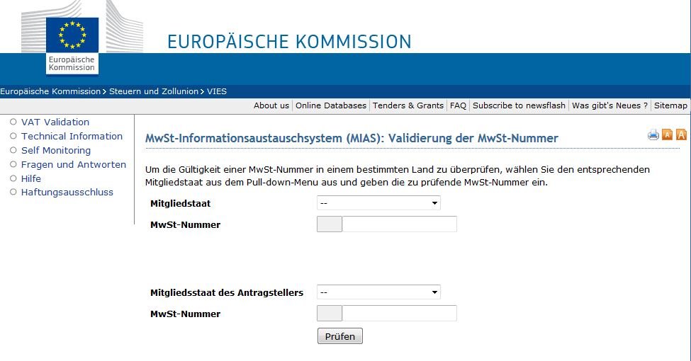 VAT-Nummer: Was bedeutet das?