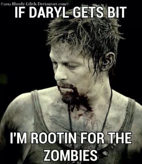Das Walking Dead Meme Daryl