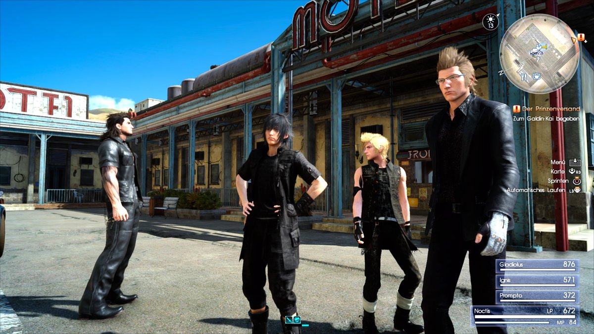 Final Fantasy 15: Kleidung und Outfits freischalten in FF XV