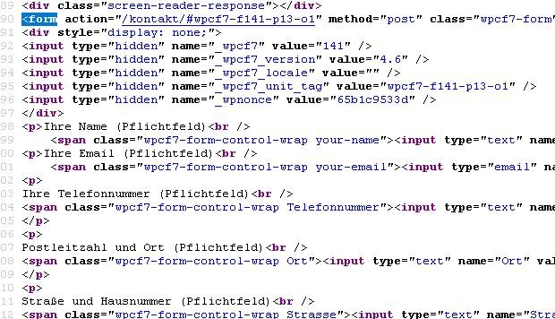 HTML Formular: Ein Kontaktformular in HTML erstellen